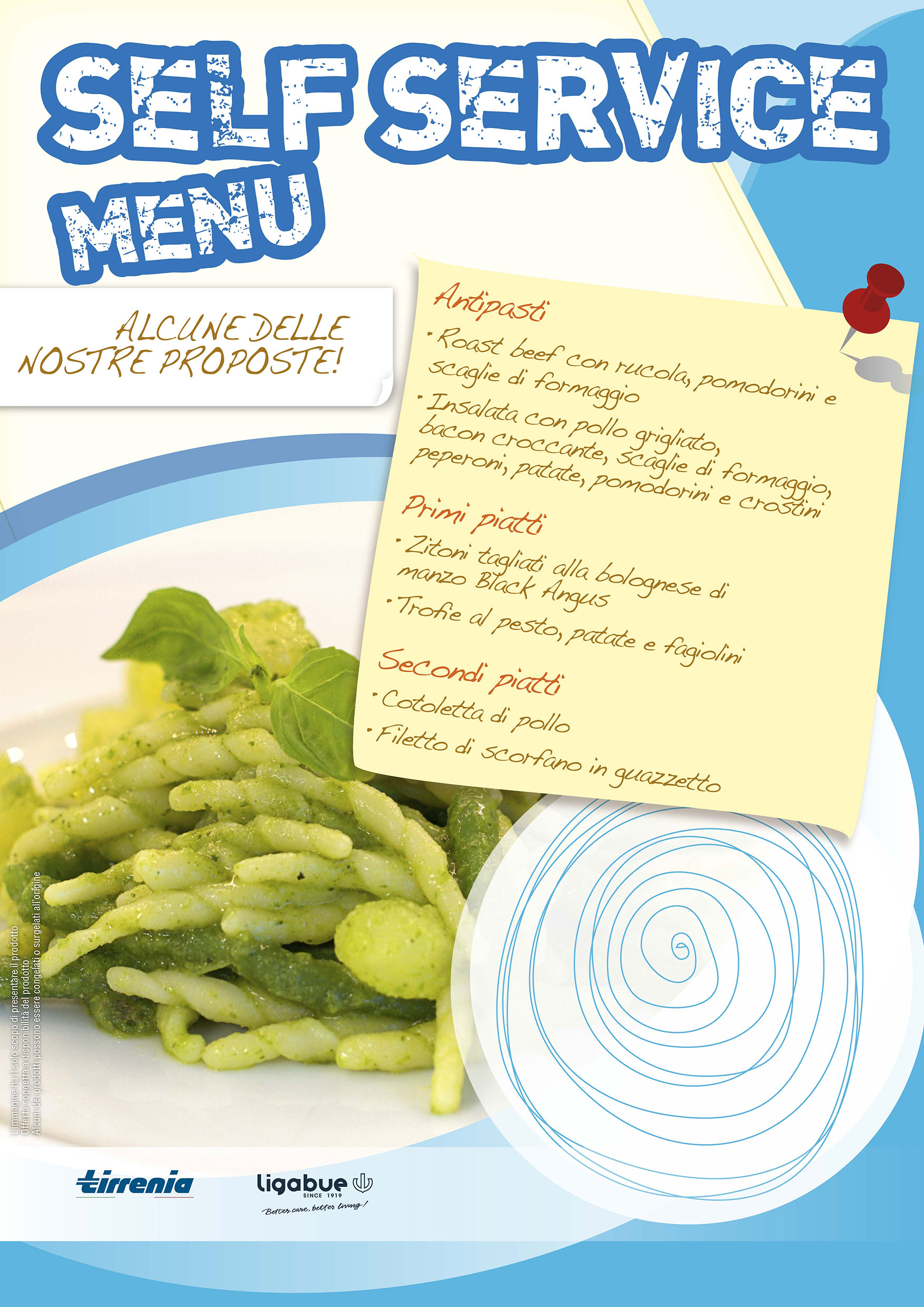 Self service restaurant on board: good, fast and convenient